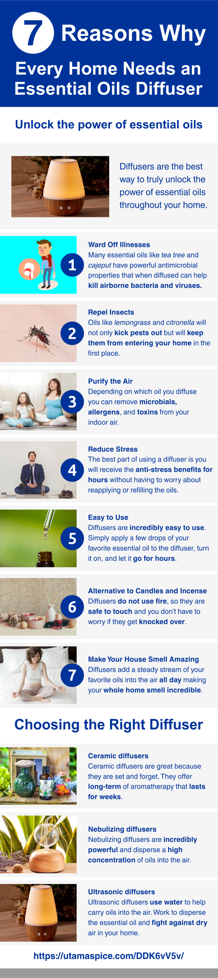 7 Reasons Every Home Needs an Essential Oils Diffuser - Utama Spice