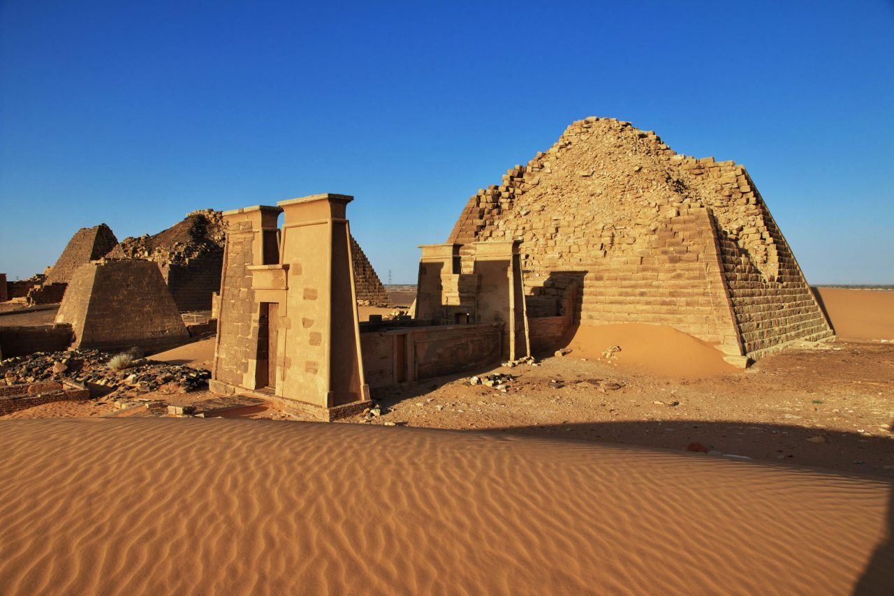 The ancient pyramids of Meroe in Sudan's desert - Utama Spice